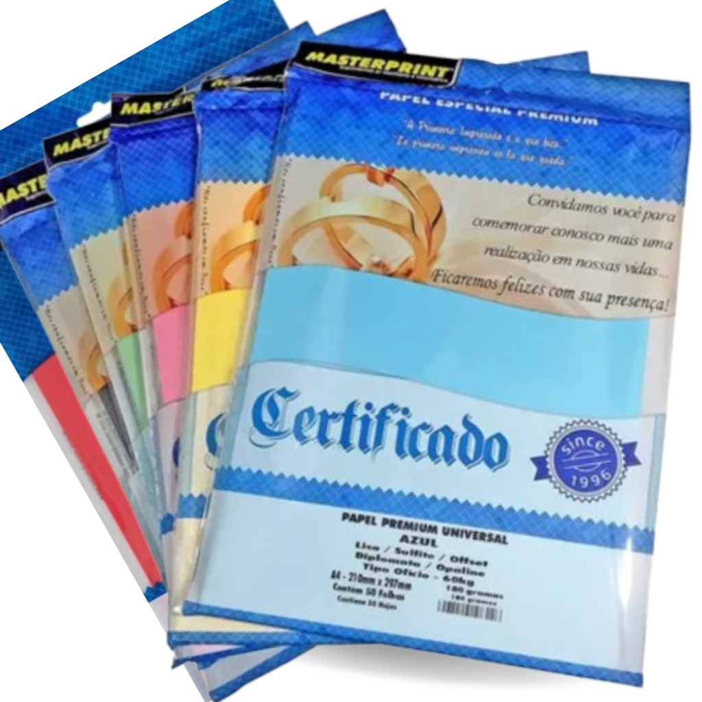 Papel Premium A4 180g Masterprint - AMAIS PAPÉIS